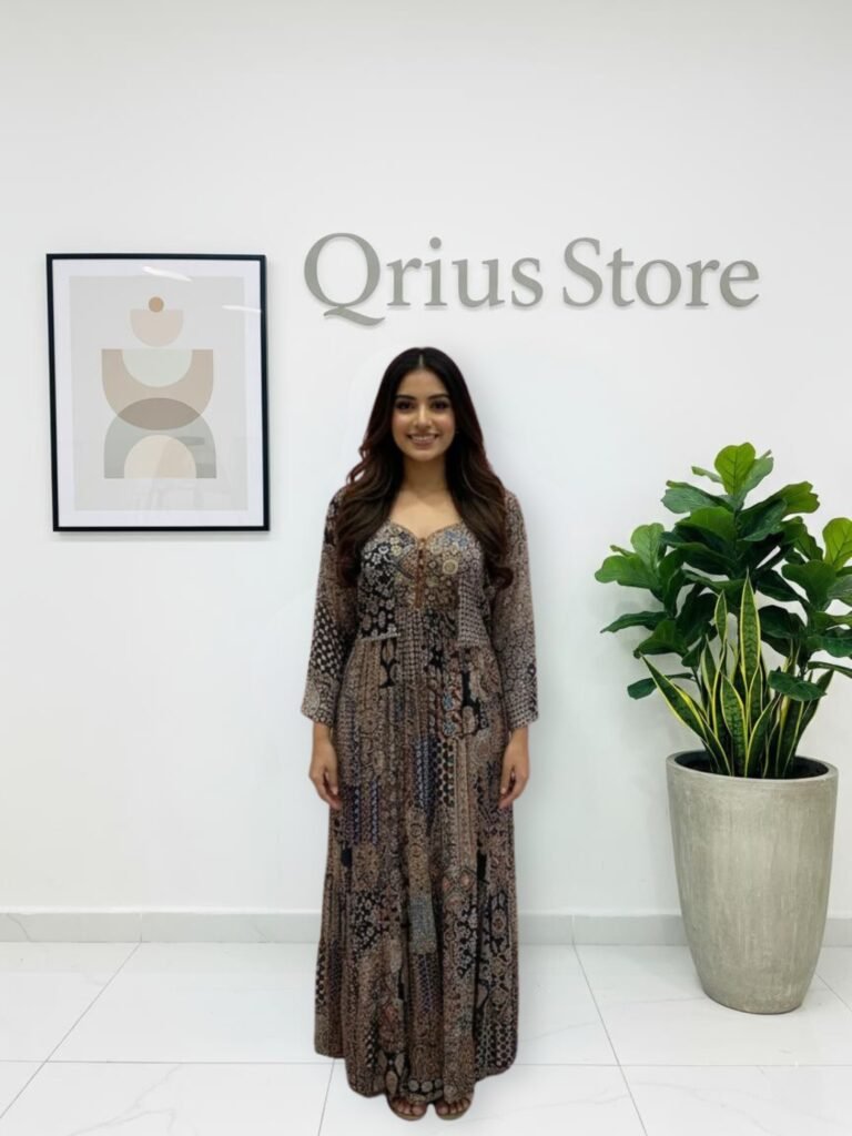 Ajrakh Jacket EXQLUSIVE – Qrius Store